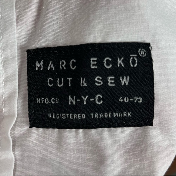 Marc Ecko | Shirts | Marc Ecko Mens Button Down Shirt White | Poshmark